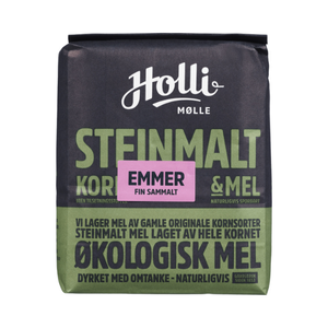 Wholemeal Emmer Flour Fine Organic - Emmermel Sammalt Fin Økologisk 1k
