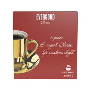 Evergood Classic Ground Coffee 6x250g – Filtermalt