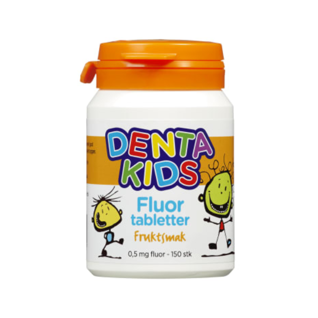 Denta Kids Fluoride Tablets Mix (Fruit taste) 150 tabs