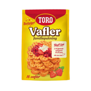 Waffle Mix Family Size - Vafler 612g Familiepakning Toro