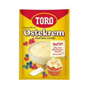 Cheese Cream Frosting Mix - Ostekrem Glasur Miks 126g Toro