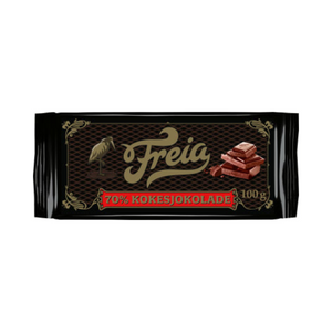 Freia 70% Dark Cooking Chocolate 100g – 70% Kokesjokolade