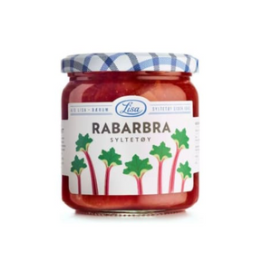 Rhubarb Jam - Rabarbrasyltetøy 420g Lisa
