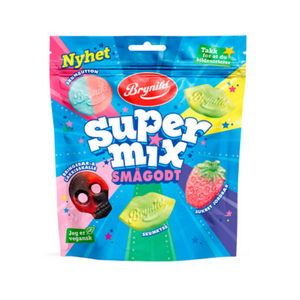 Supermix Pick-and-Mix Candy- Supermix Smågodt 220g Brynild
