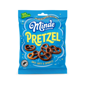 Pretzel coated with chocolate 100g Minde